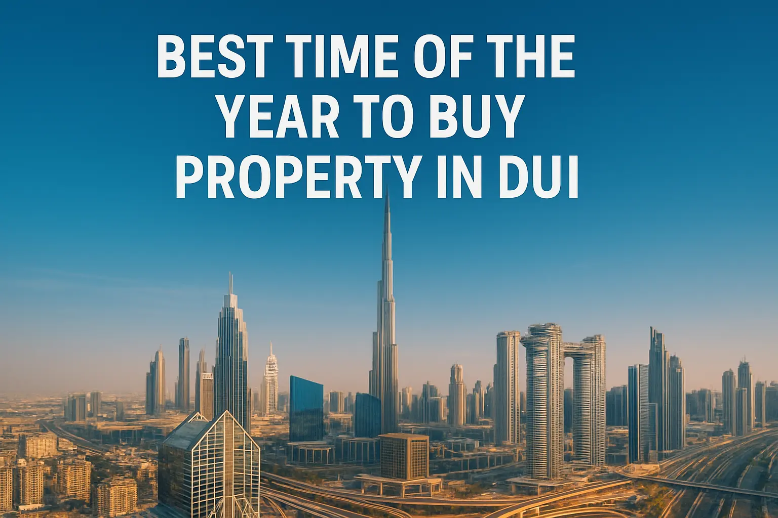 Best Time of the Year to Buy Property in Dubai